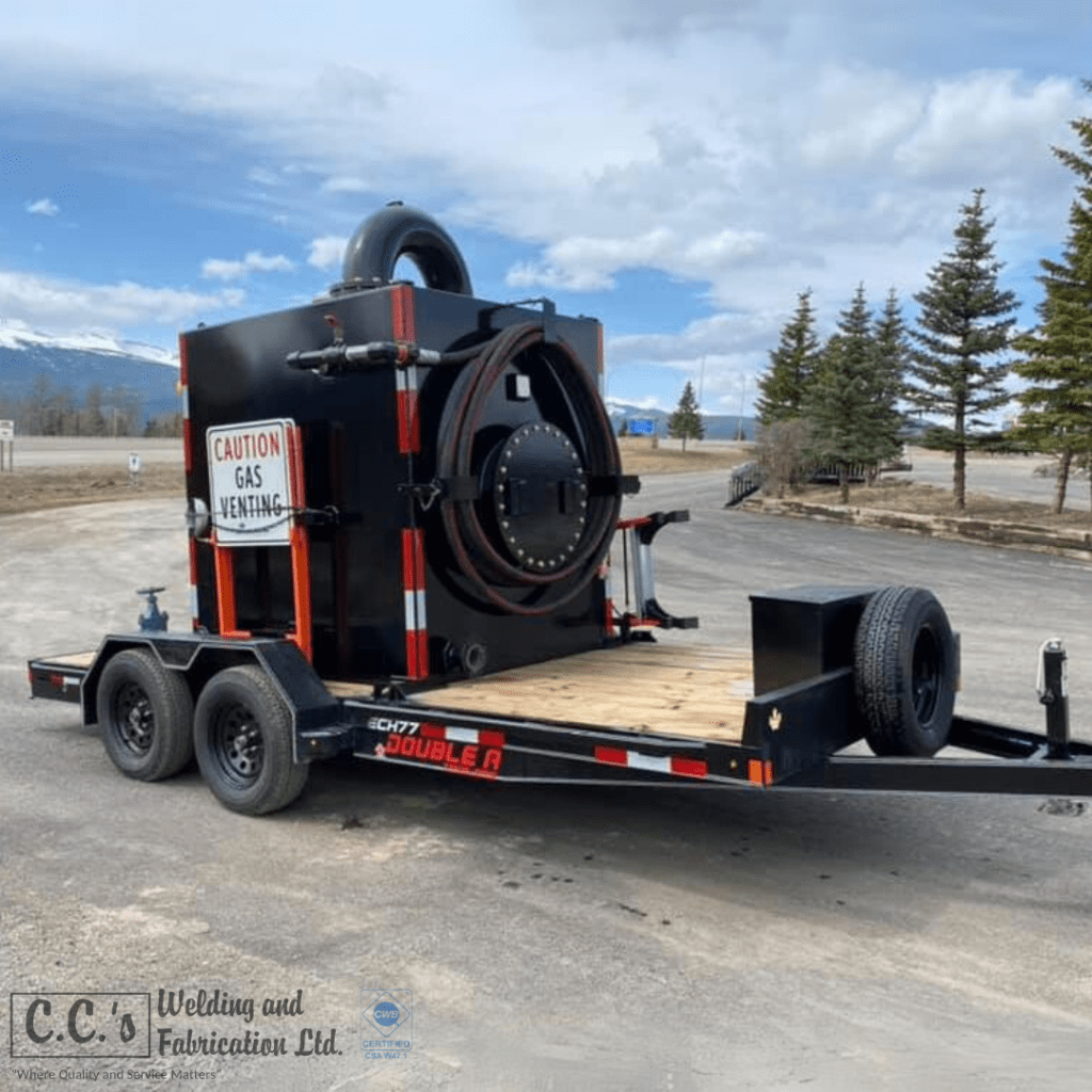 Blowdown Trailer - CCs Welding and Fabrication